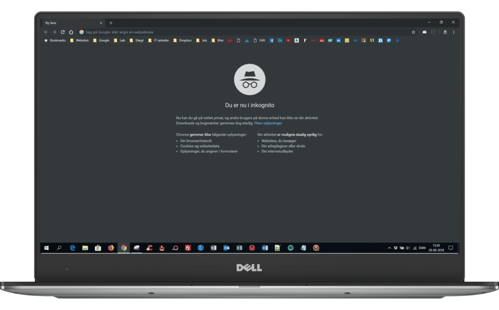 Sådan bruger du Chrome Inkognito til at browse privat på internettet